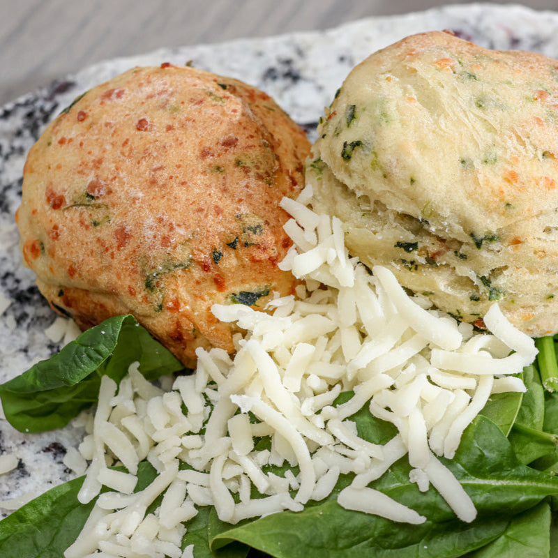 Fresh Spinach & Mozzarella Savory Scones – Two and a Half Irishmen ...