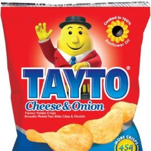 Tayto Cheese & Onion Crisps – Two and a Half Irishmen - Traditional ...